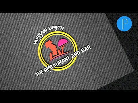 Restaurant and Bar logo design/Hussain design