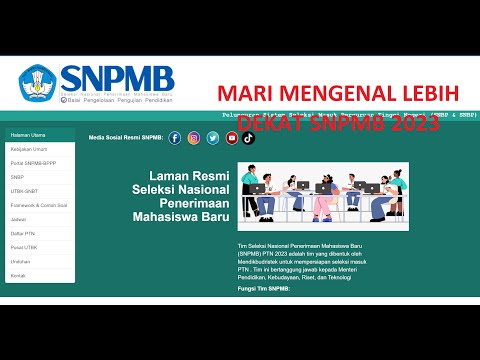 Mari Mengenal Lebih dekat SNPMB 2023 !!!