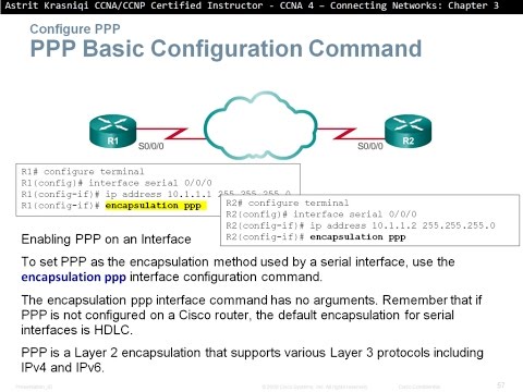 3.3 Configuring PPP (CCNA 4: Chapter 3: Point-to-Point Connections)