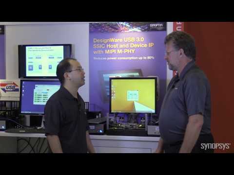 DesignWare USB 3.0 SSIC Host & Device IP with MIPI M-PHY Demo at IDF 2014 | Synopsys