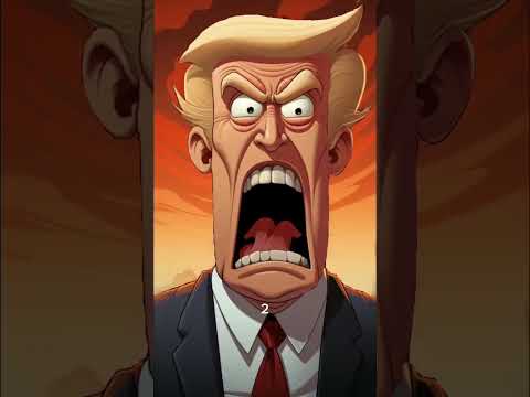 Trump asks 5 funny questions. Ai art. #america #trump #best #donaldtrump #trump2024campaign #latest