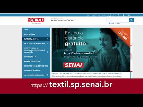 Saiba como se inscrever nos Cursos a Distância Gratuitos do SENAI-SP.