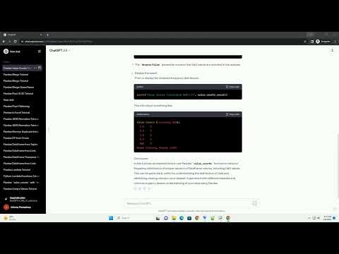 pandas dataframe value counts include nan