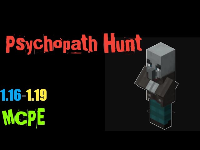 [NEW] Psychopath Hunt Minecraft Map