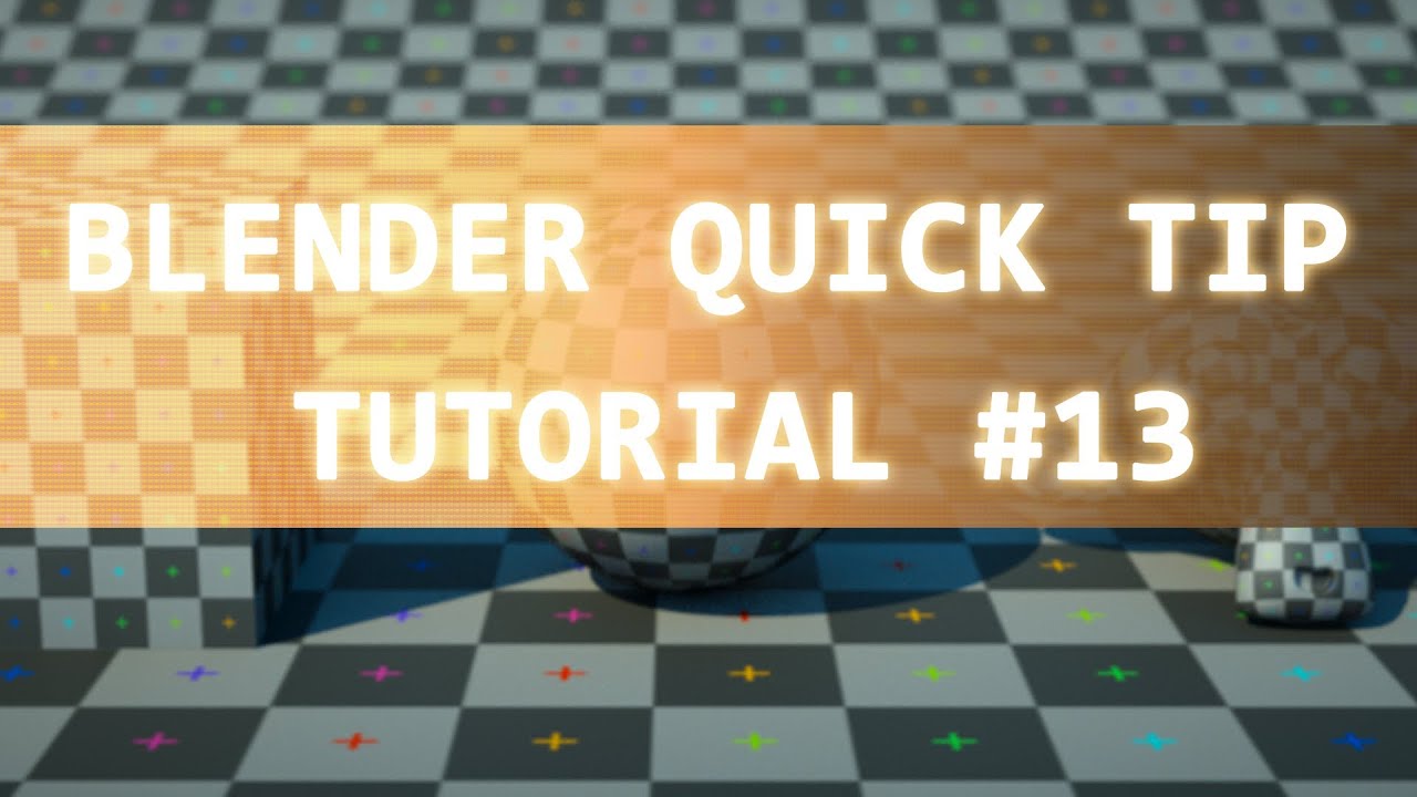 Blender Quick Tip Tutorial #13 [Texturen in Cycles] (german)