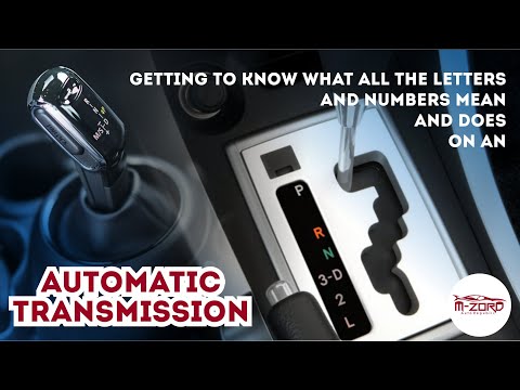 Automatic Transmission / Gear meanings