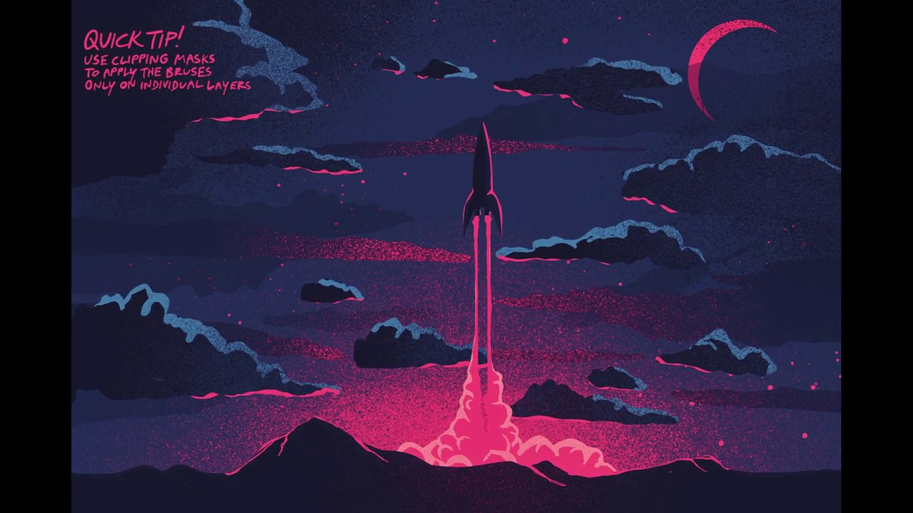 Grain Volume 2 brushes by MiksKS - Procreate