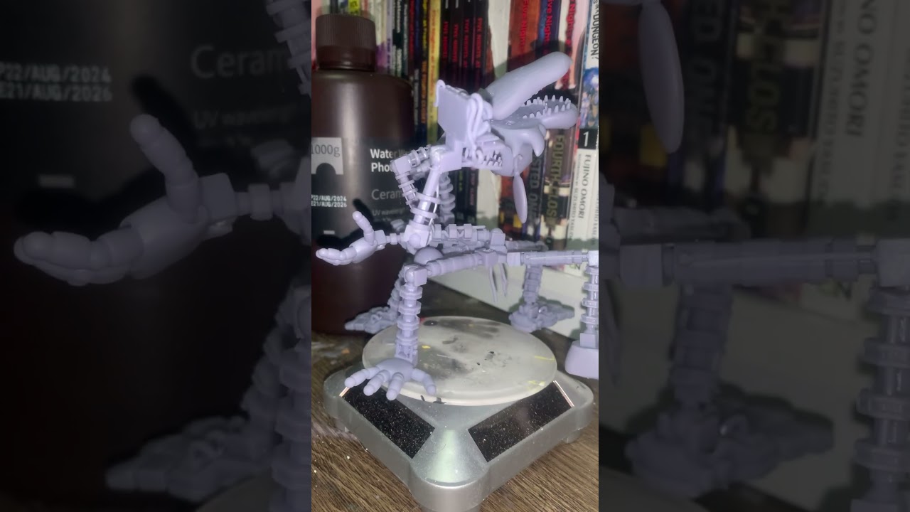 Fully articulated mangle #fivenightsatfreddysmovie #fnafmovie2 #resin3dprinter