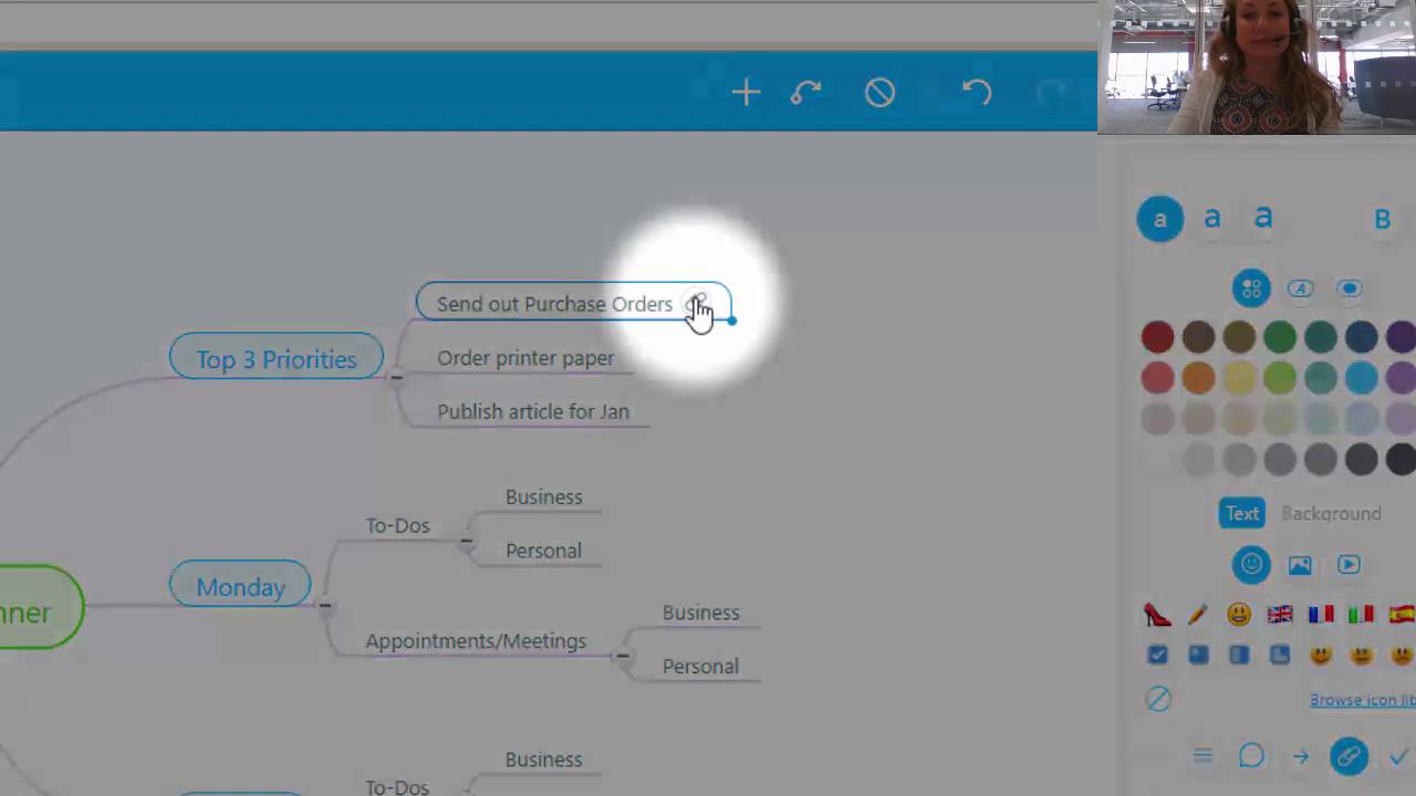 MindMeister Tutorial - Adding Attachments