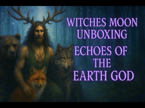 Witches Moon Unboxing: Echoes of the Earth God 🌿 | January 2025 Ritual Box Reveal