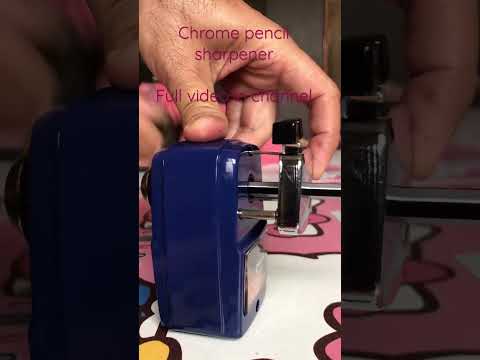 Chrome Pencil Sharpener