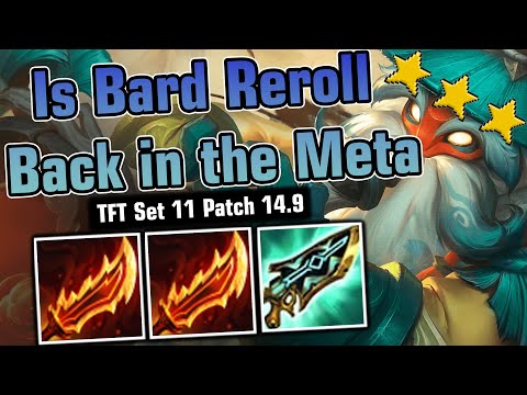 Learning to Spell Bard Just Beat Morgana 3 by Positioning | TFT Set 11 | Patch 14.9 |