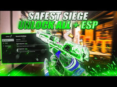SIEGE X R6 CHEATS WITH UNLOCK ALL ARE BACK? š„² | ft. closetware⢠Zeroday External
