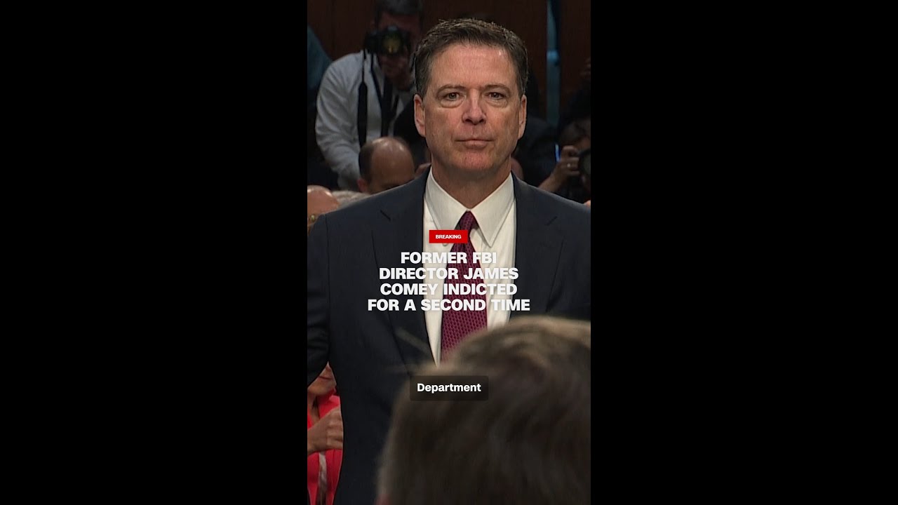 Former FBI Director James Comey indicted for a second time