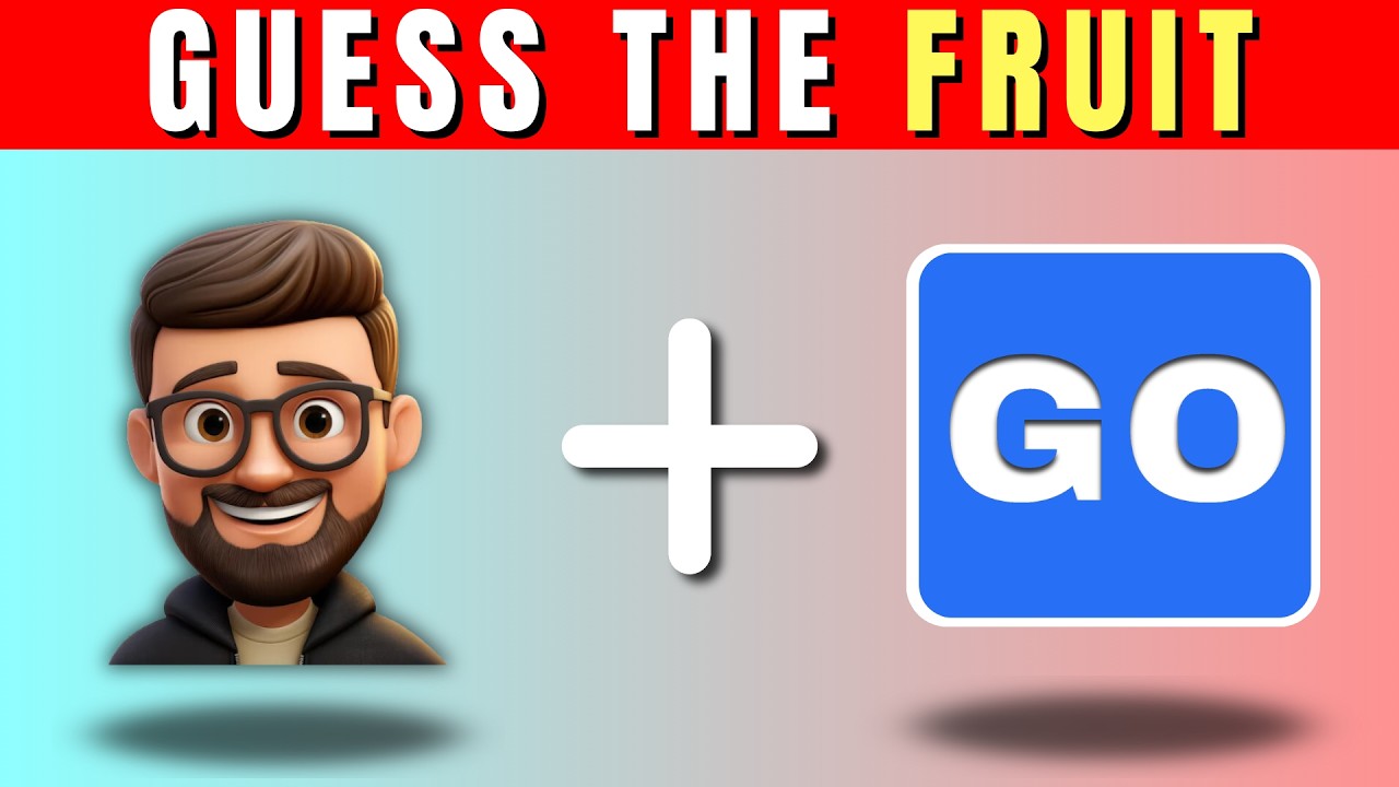 Can You Guess The Fruit And Vegetable By Emoji? | Emoji Quiz