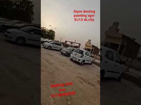siyon denting painting sgnr RJ13 vk.city #automobile #remix