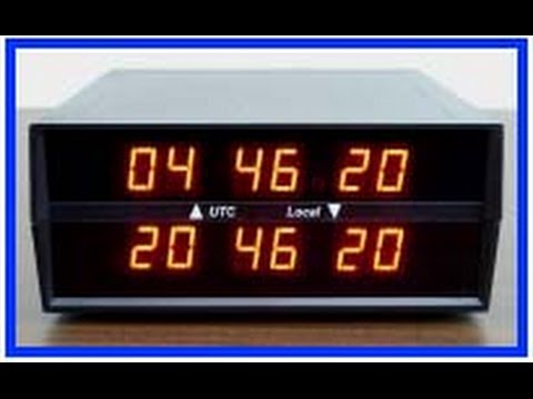 CK-2 LED Digital Dual Time Zone Clock : Electronics USA