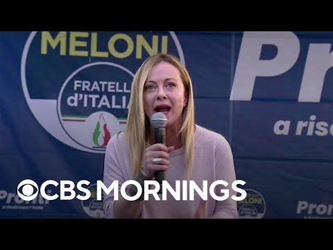 Brothers of Italy leader Giorgia Meloni wins majority