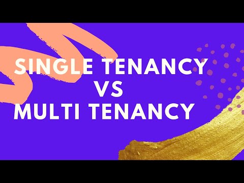 Single Tenancy VS Multi Tenancy In Arabic