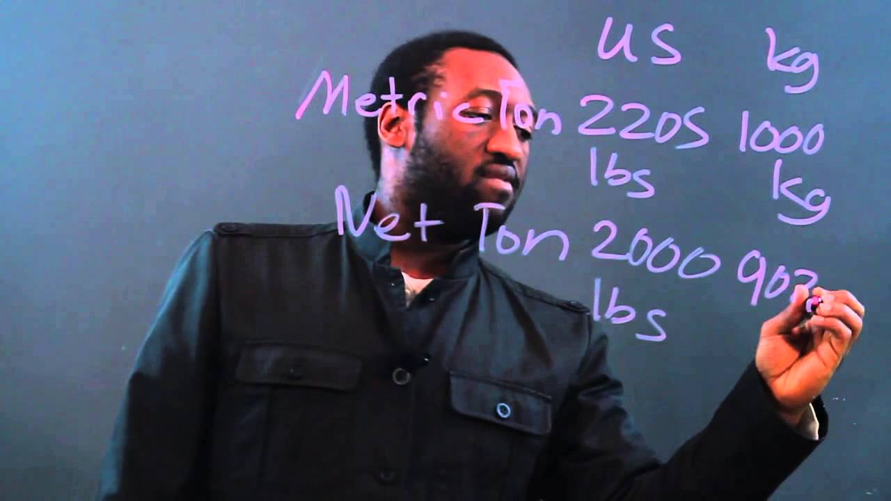 Net Tons Vs. Metric Tons