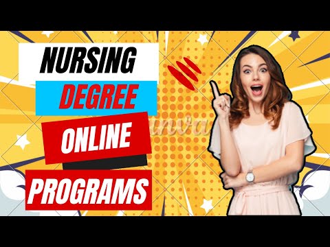 Nursing Degree Online Programs