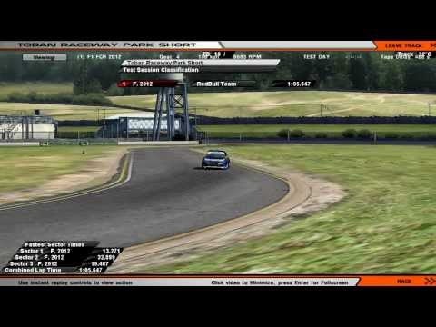 Steam Community :: Video :: Rfactor Toban Raceway - Subaru Red Bull Team