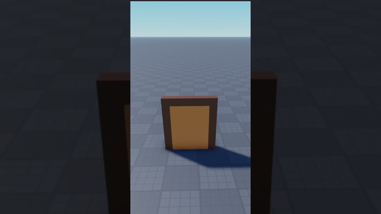 Fast and easy scripted door #roblox #robloxstudioscripting #tutorial  #robloxstudio #robloxedit
