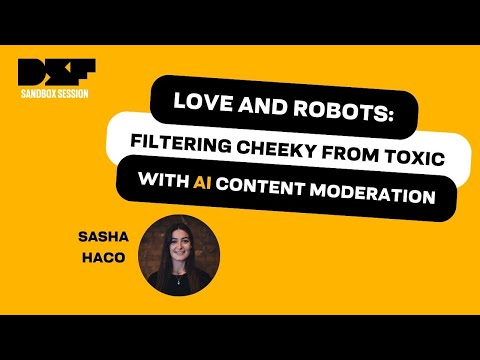 Love and Robots: Filtering cheeky from toxic with AI content moderation