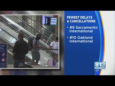 Sacramento International Airport Ranks In Top 10 For Fewest Delays
