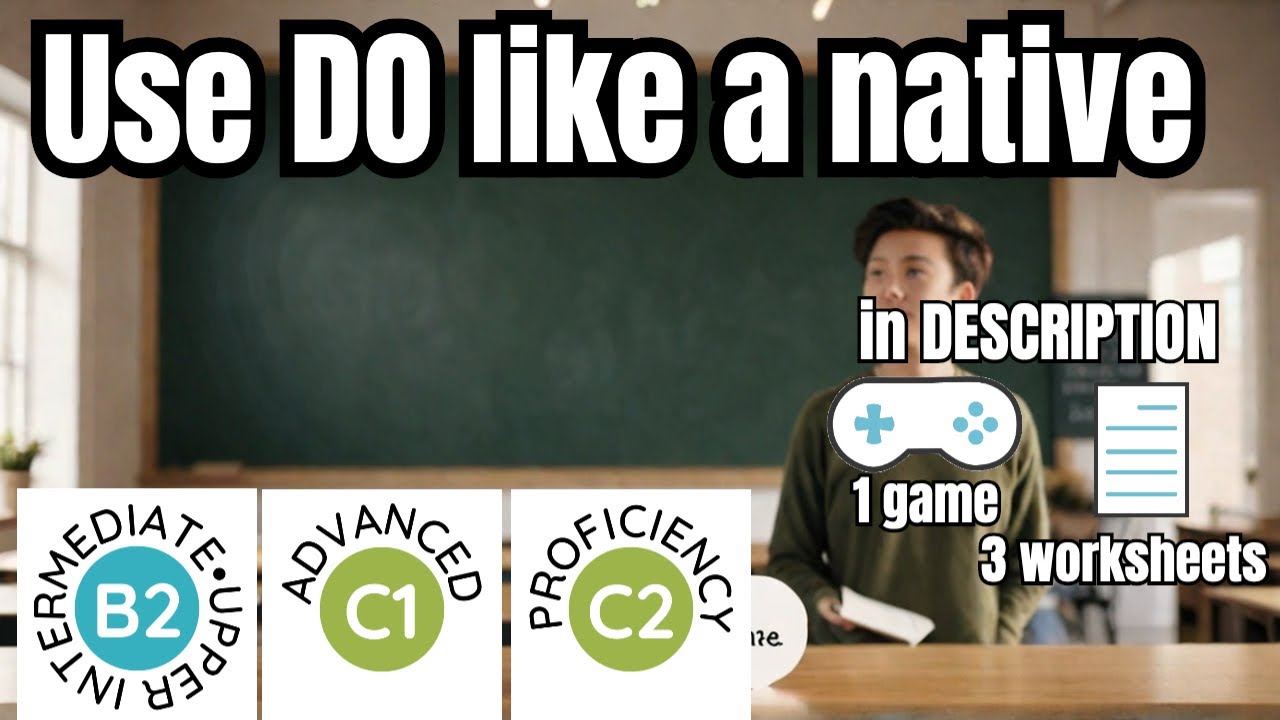 How to Use DO Like a Native Speaker | Collocations in English