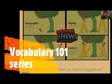 Vocabulary 101 | Viral Terms: Inequality vs Equality vs Equity vs Justice