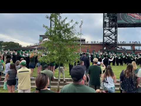 UAB Marching Blazers inaugural performance at Protective Stadium, Birmingham, Alabama