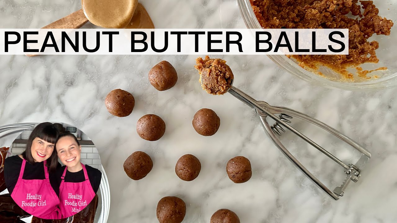 HEALTHY PEANUT BUTTER BALLS