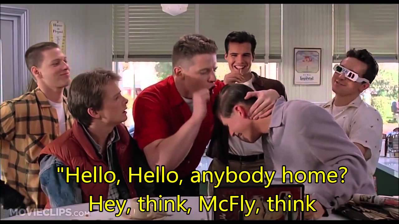 Back to the Future   Think McFly Think