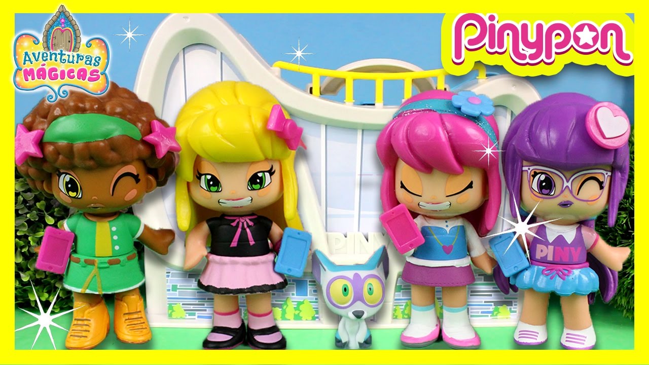 Las AMIGAS PINY Lilith, Julia, Michelle y Tasha van a clase en PINY INSTITUTE of NY* Vídeos PINYPON