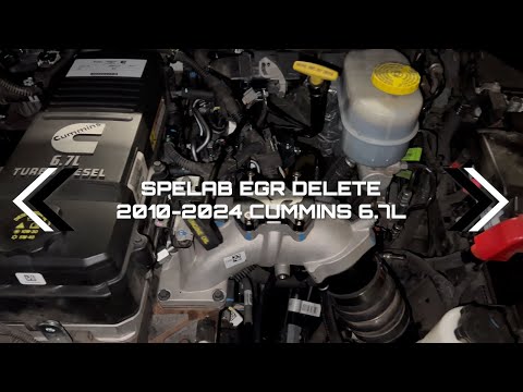 #SPELAB EGR Delete for 2010-2024 Cummins 6.7L Trucks @spelabofficial