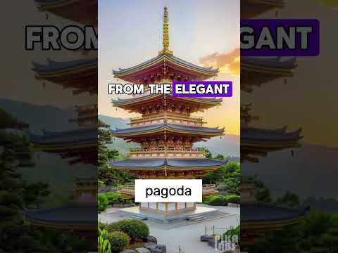 Discover Pagoda: The Multistoried Marvel! 🏯 #Architecture #Buddhism