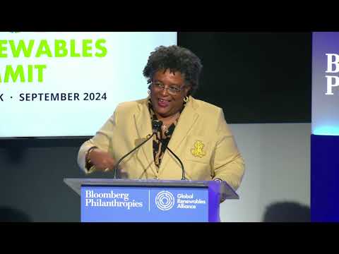 Prime Minister Mottley delivers Keynote at Global Renewables Summit (September 24, 2024)