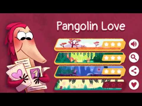 Pangolin Love Google Doodle Level 3 (3 Stars)