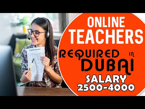 ONLINE TEACHERS REQUIRED IN DUBAI| How to Apply | Teaching Jobs in Dubai UAE