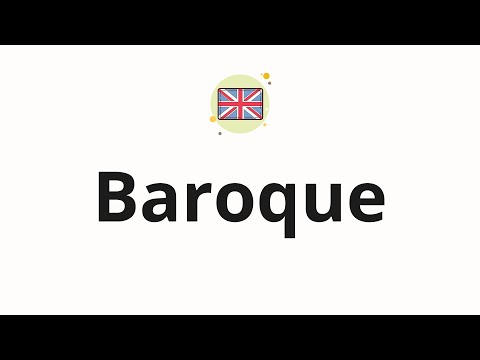 How to pronounce Baroque