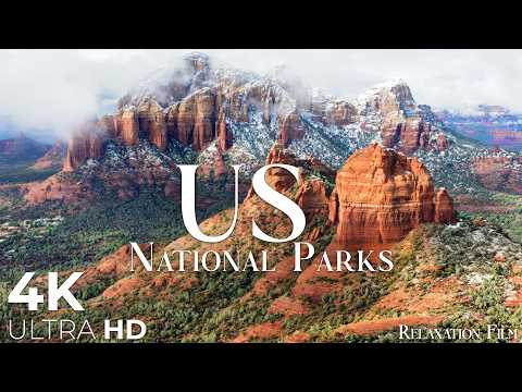 US National Parks 4K • Relaxation Film with Peaceful Music | Nature 4K Ultra HD