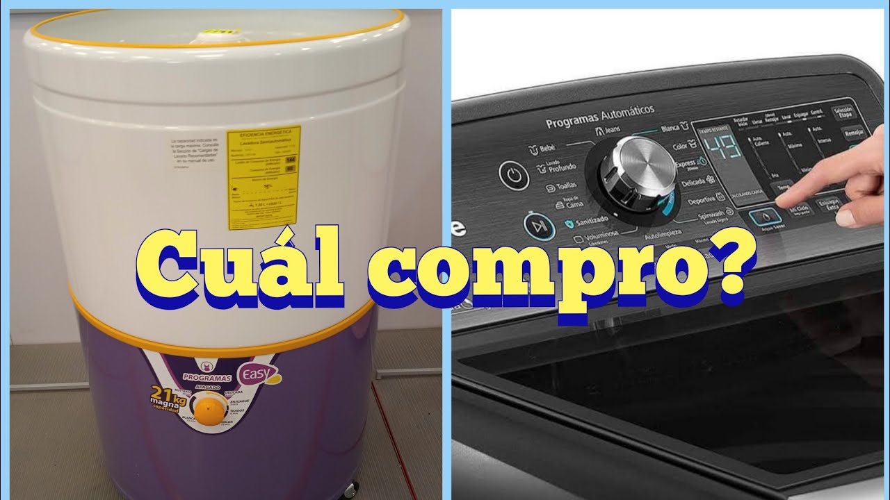🟦 Automatic or semi-automatic washing machine. Which is better?