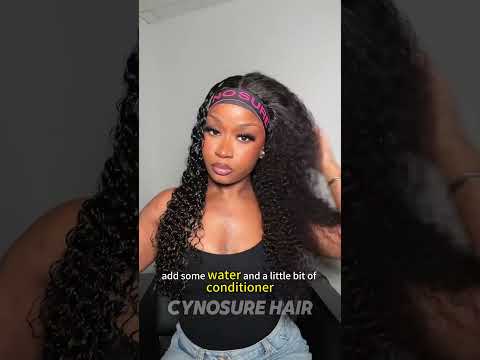 how to defined your hair, follow girl to learn it.#cynosurehair #wigs #gluelesswig #hairstyle