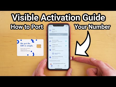 Visible Activation Guide - How To Port Your Number