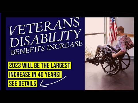 Dec 2022 - Paid Jan 2023 Veterans Disability Benefits Increase