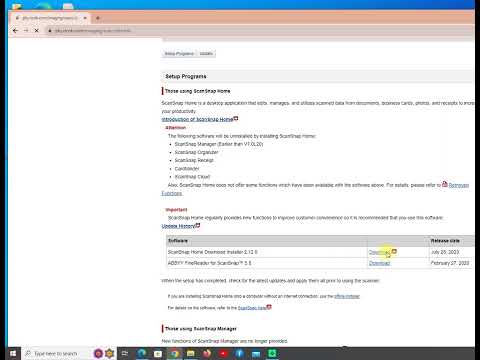 SCANSNAP SV 600 DRIVER DOWNLOAD PROCESS