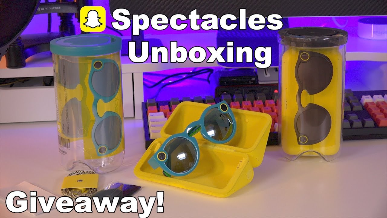 Snapchat Spectacles Unboxing & First Look + Giveaway!