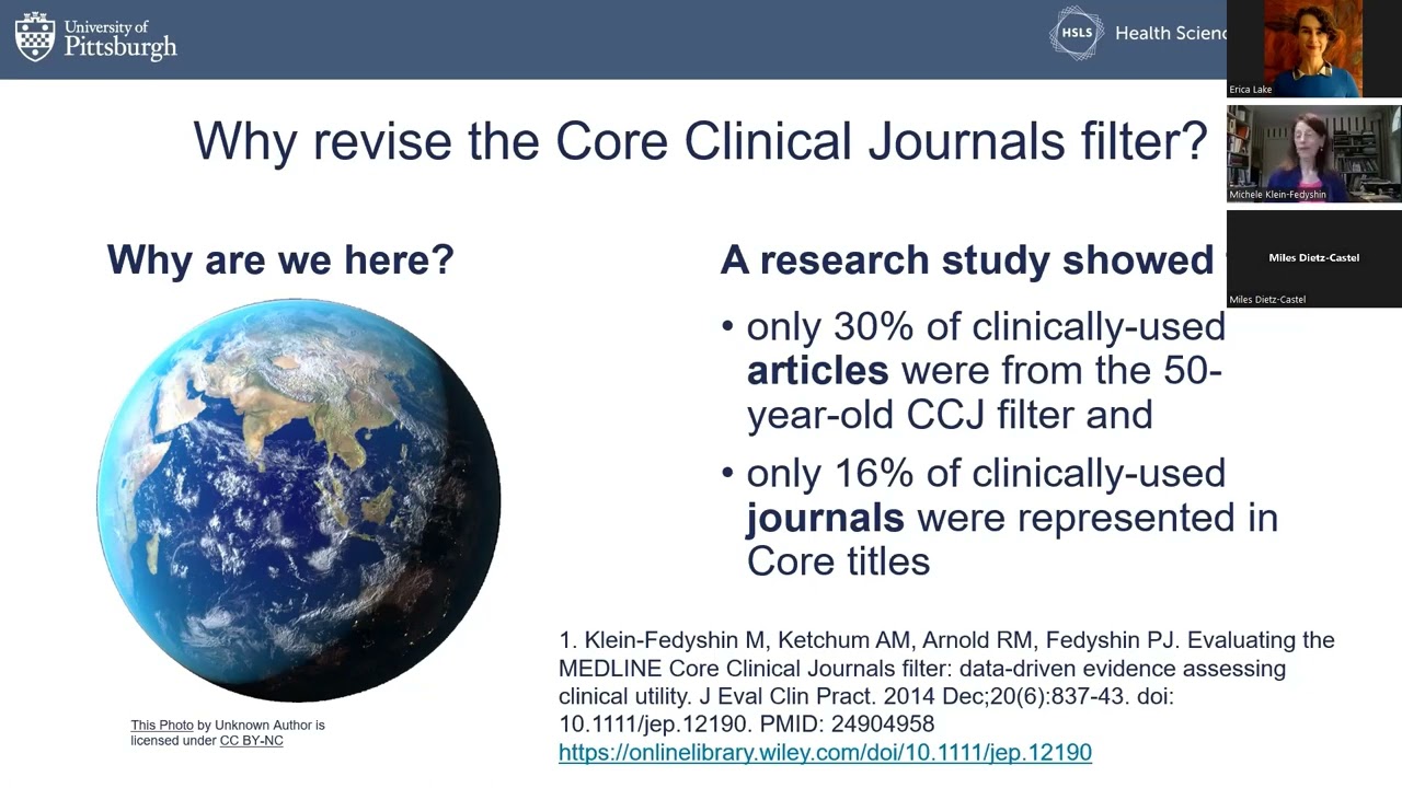 The New Clinically Useful Journals List for PubMed Searching: Where to Find it and How to Use it