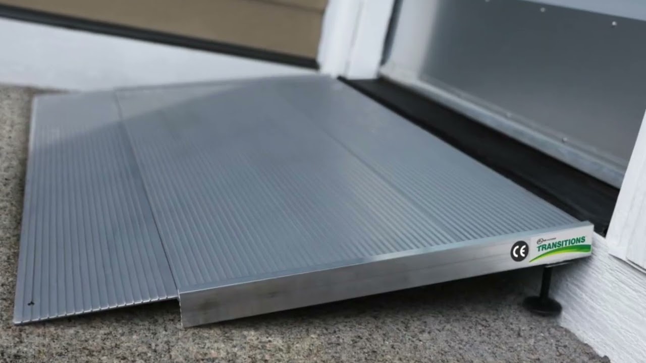 EX access - Angled Entry Adjustable Threshold Ramp
